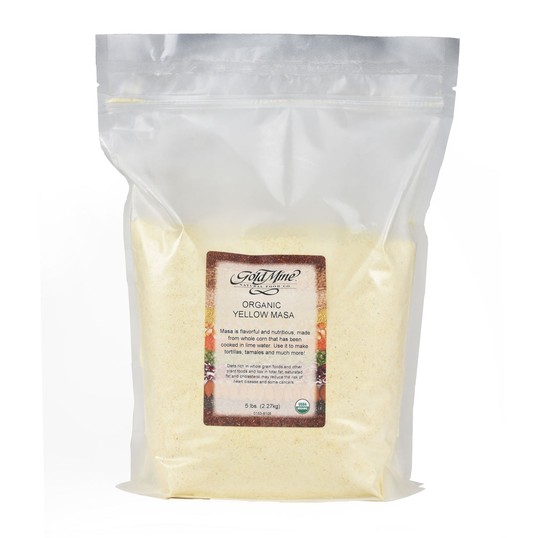 ORGANIC YELLOW MASA HARINA – Gold Mine Natural Foods