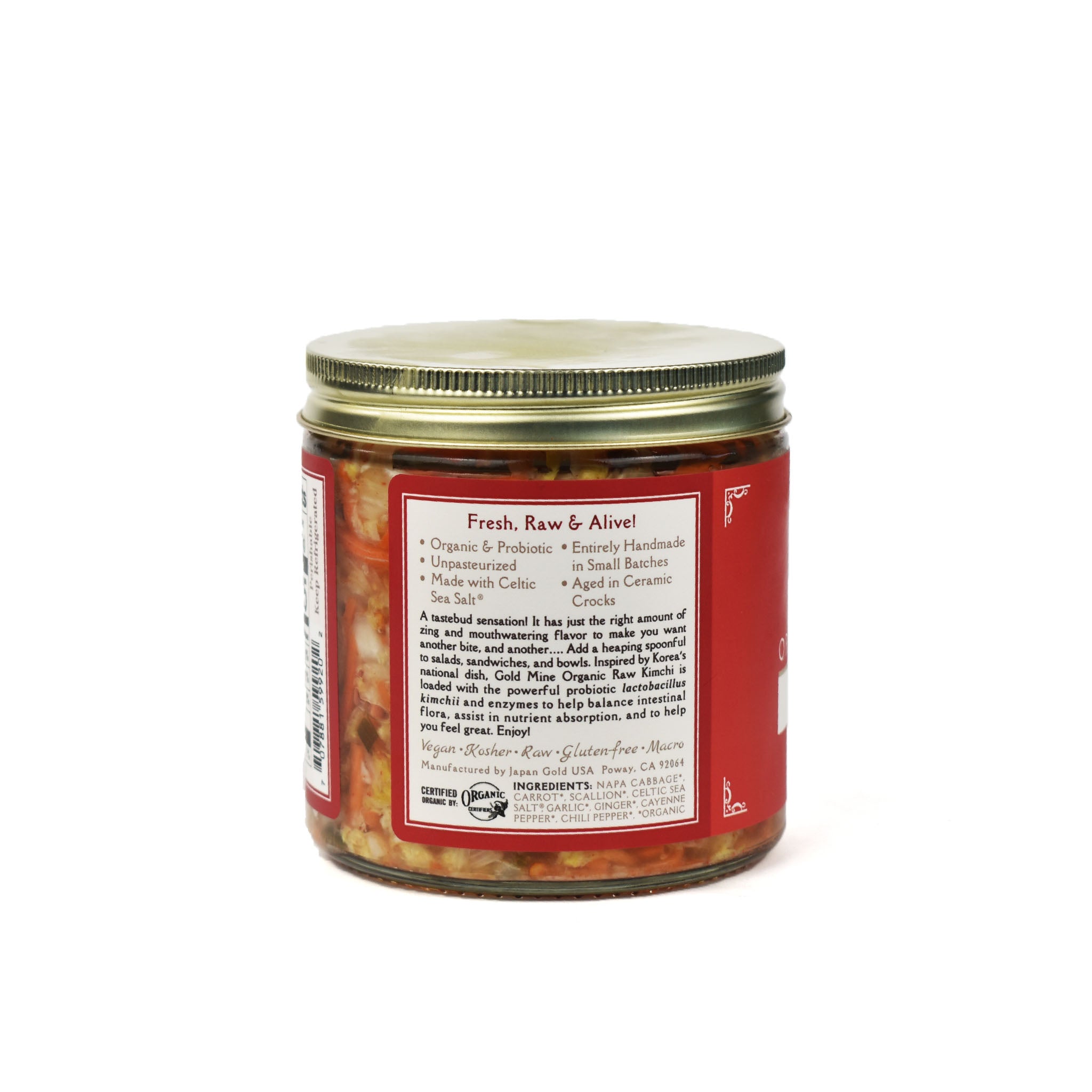 GOLD MINE ORGANIC KIMCHI | Gold Mine Natural Foods