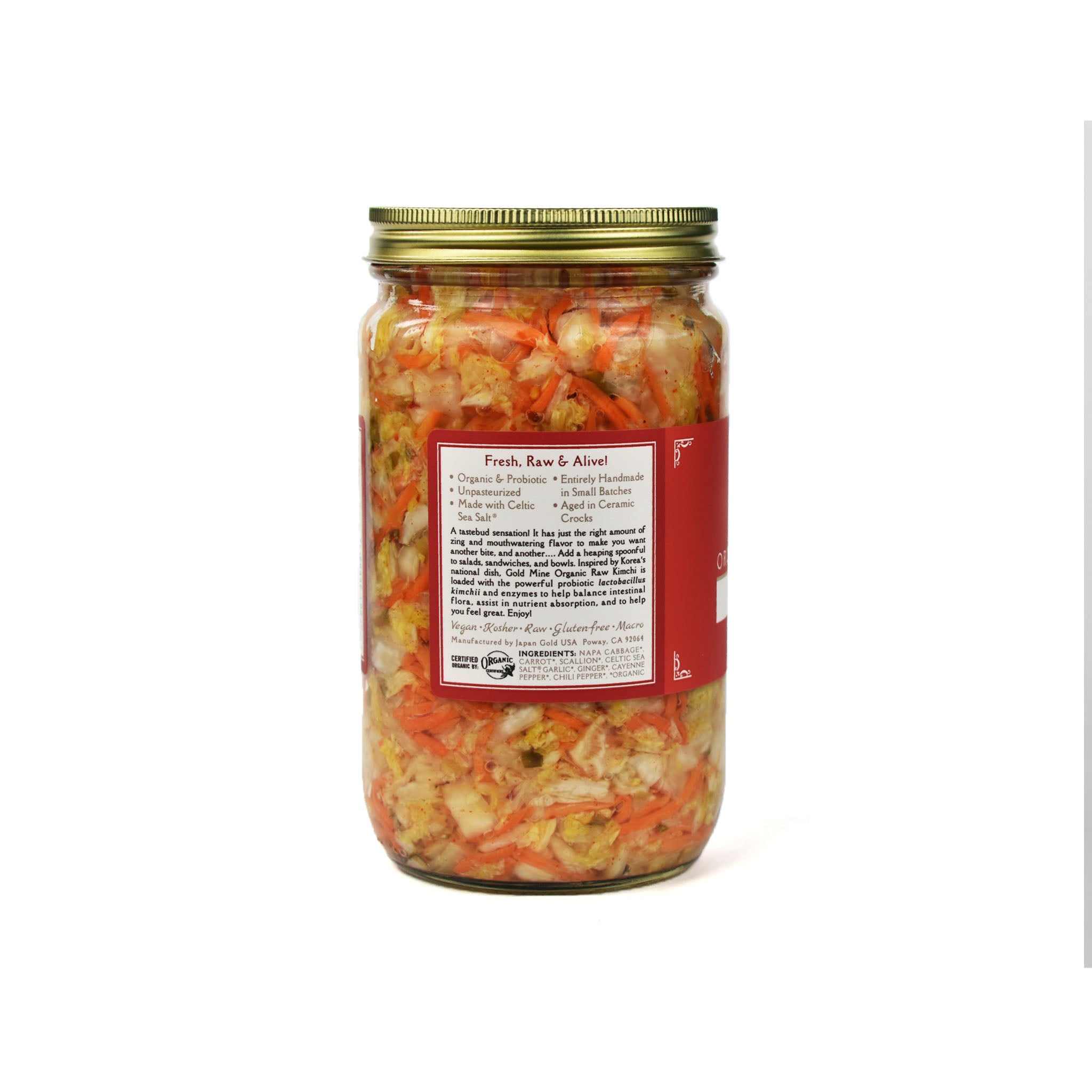 GOLD MINE ORGANIC KIMCHI | Gold Mine Natural Foods