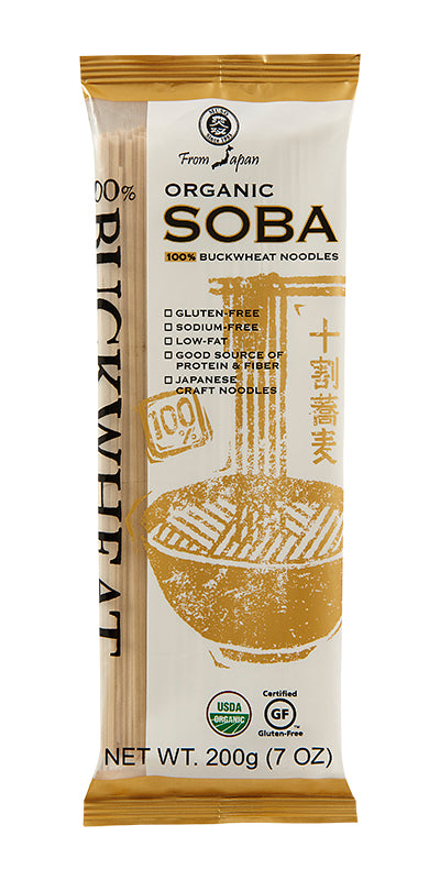 ORGANIC SOBA 100% BUCKWHEAT 7 OZ – Gold Mine Natural Foods